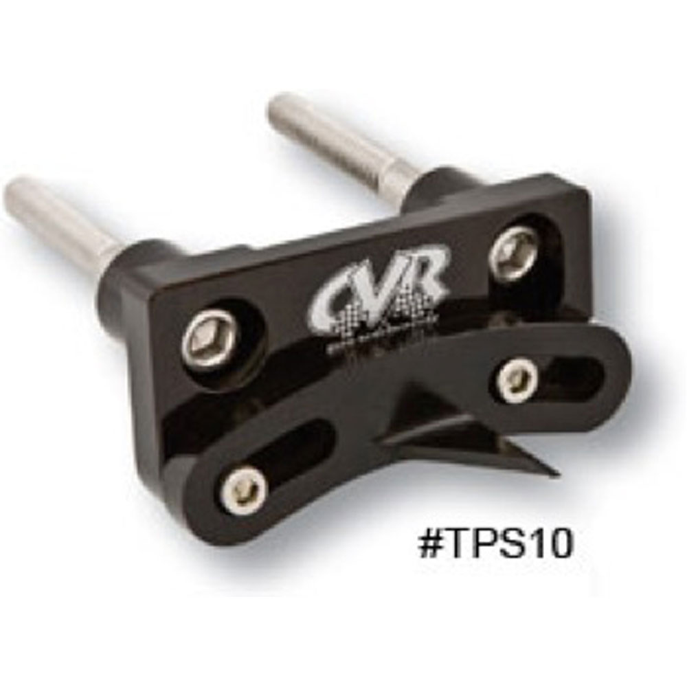 CVR Timing Pointer TPS10; 6.594 in. Black Anodized Billet Aluminum for ...