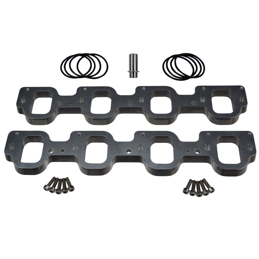 ICT Billet Intake Manifold Adapter Plate 551590; for 2014 and Up Chevy ...