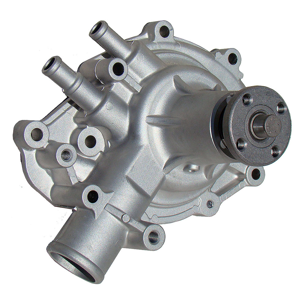 Milodon Mechanical Water Pump 16230; High Volume Natural Aluminum ...