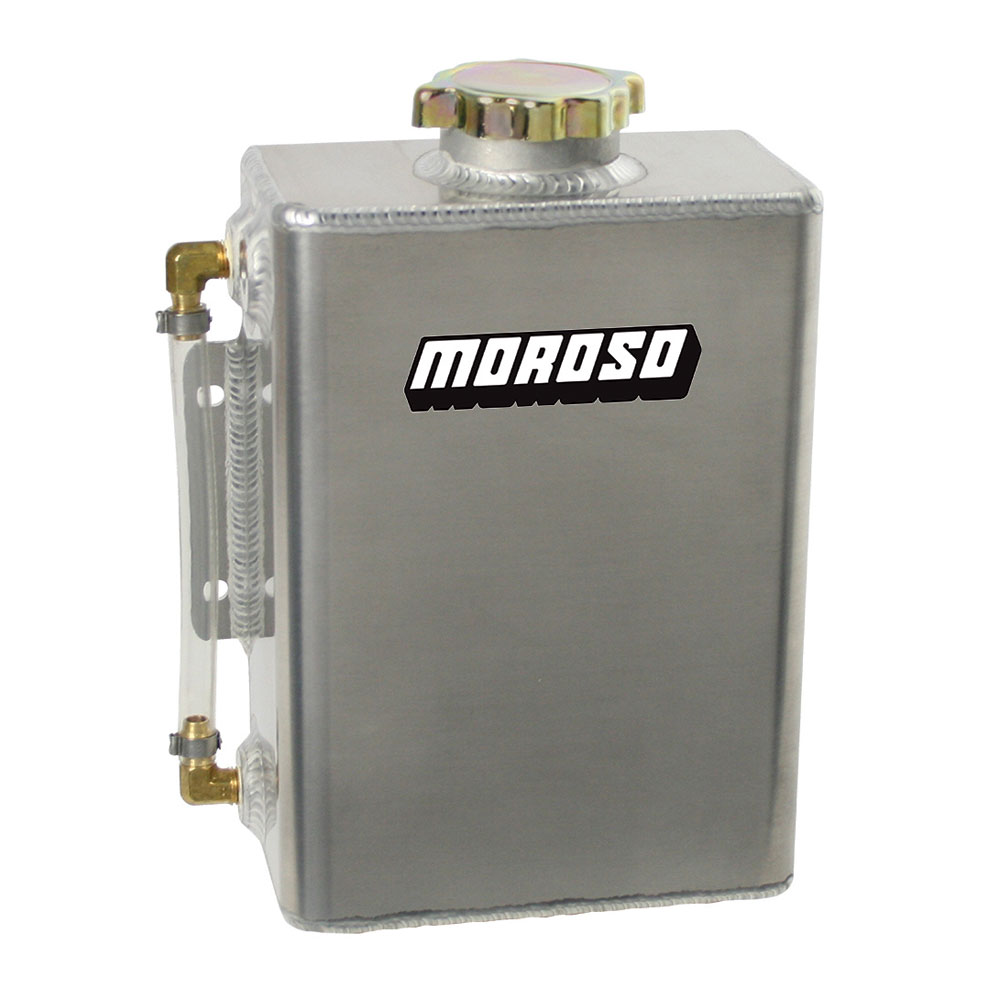 Moroso Engine Coolant Reservoir 63769; Radiator Overflow Tank 4 quarts ...