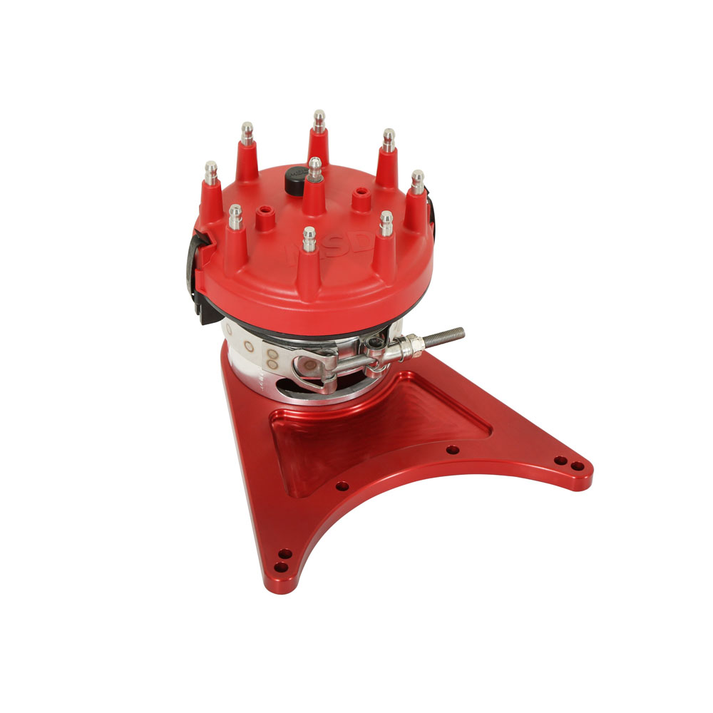 MSD Distributor 8520; Pro Billet Front Drive Mechanical Crank Trigger ...