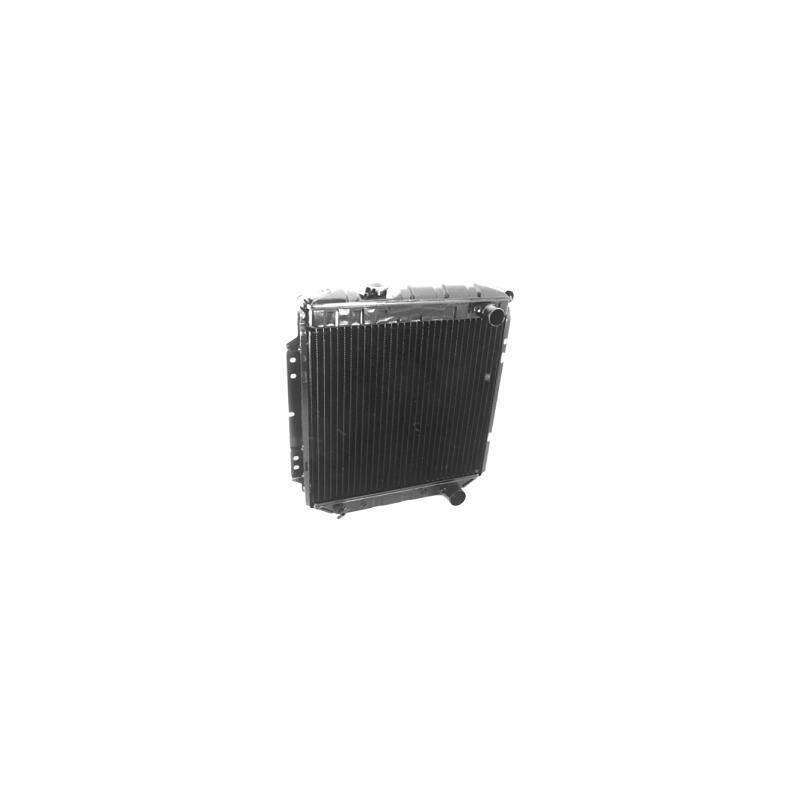 Scott Drake Radiator 340-4; 4 Row Copper Black for Ford 250, 302, 351W ...